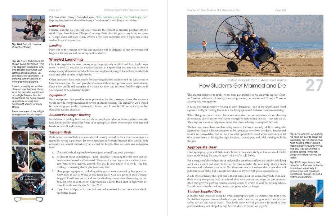 Paraglider and Paramotor Instructor | FootFlyer